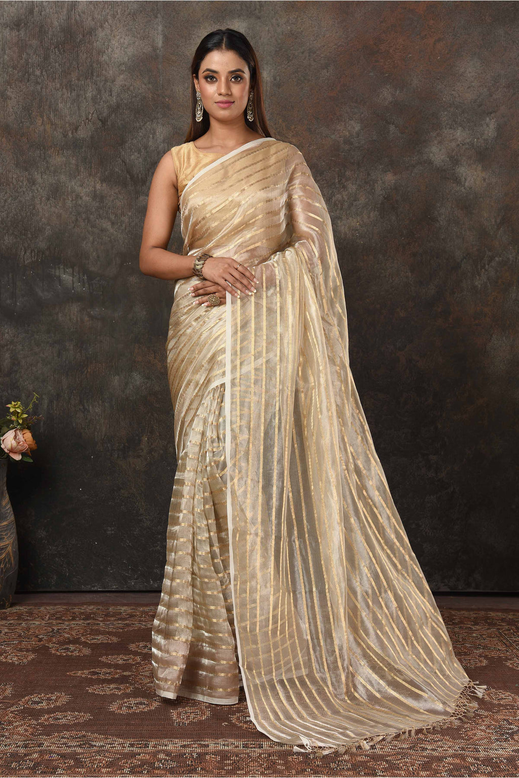 Tissue Silk Sarees | Buy Tissue Sarees Online – Pure Elegance